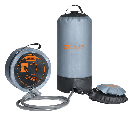WILDTRAK HEAVY DUTY 15L PORTABLE SHOWER BAG WITH FOOT PUMP – Kimlins ...